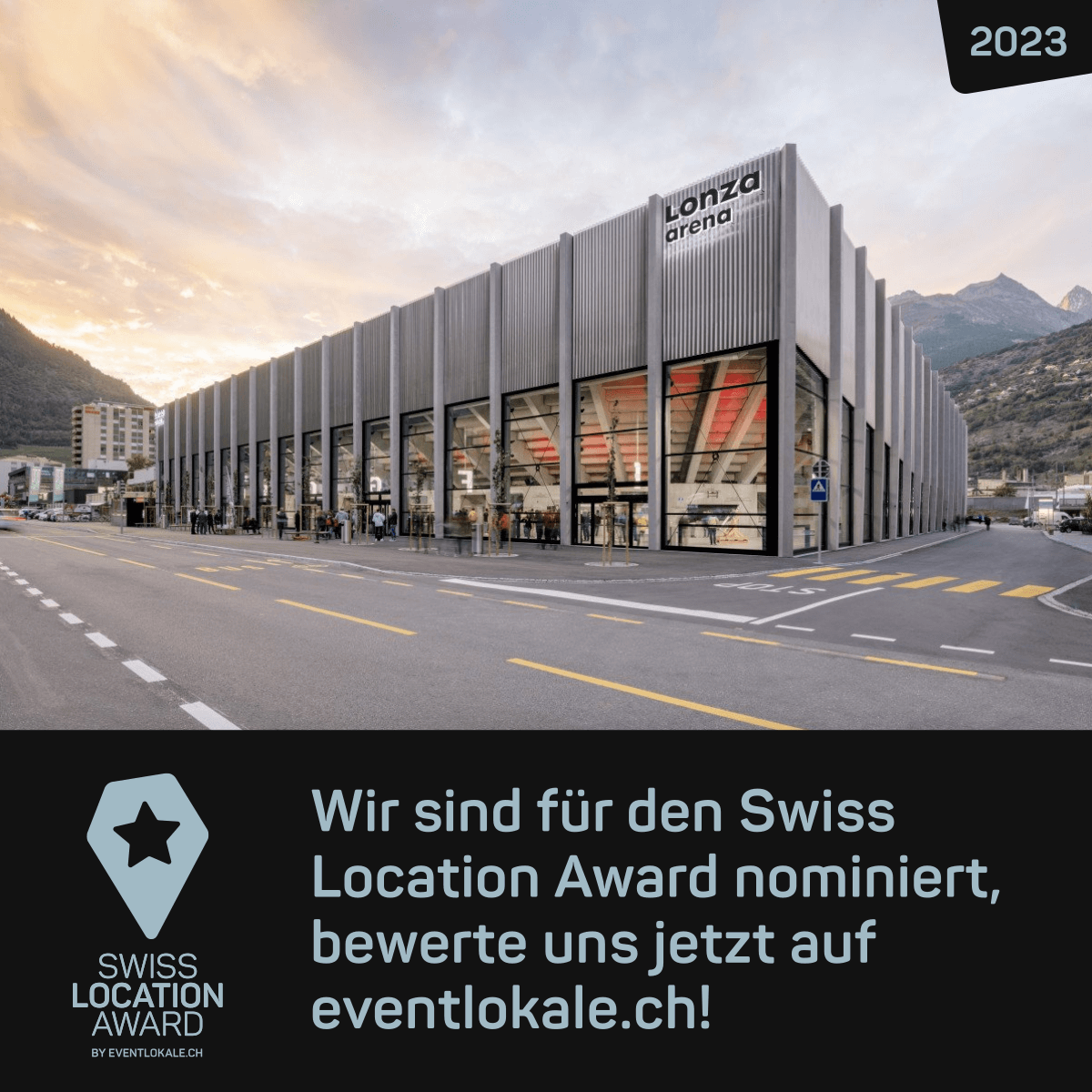 Lonza Arena | Die neue Eissport- und Eventhalle in Visp