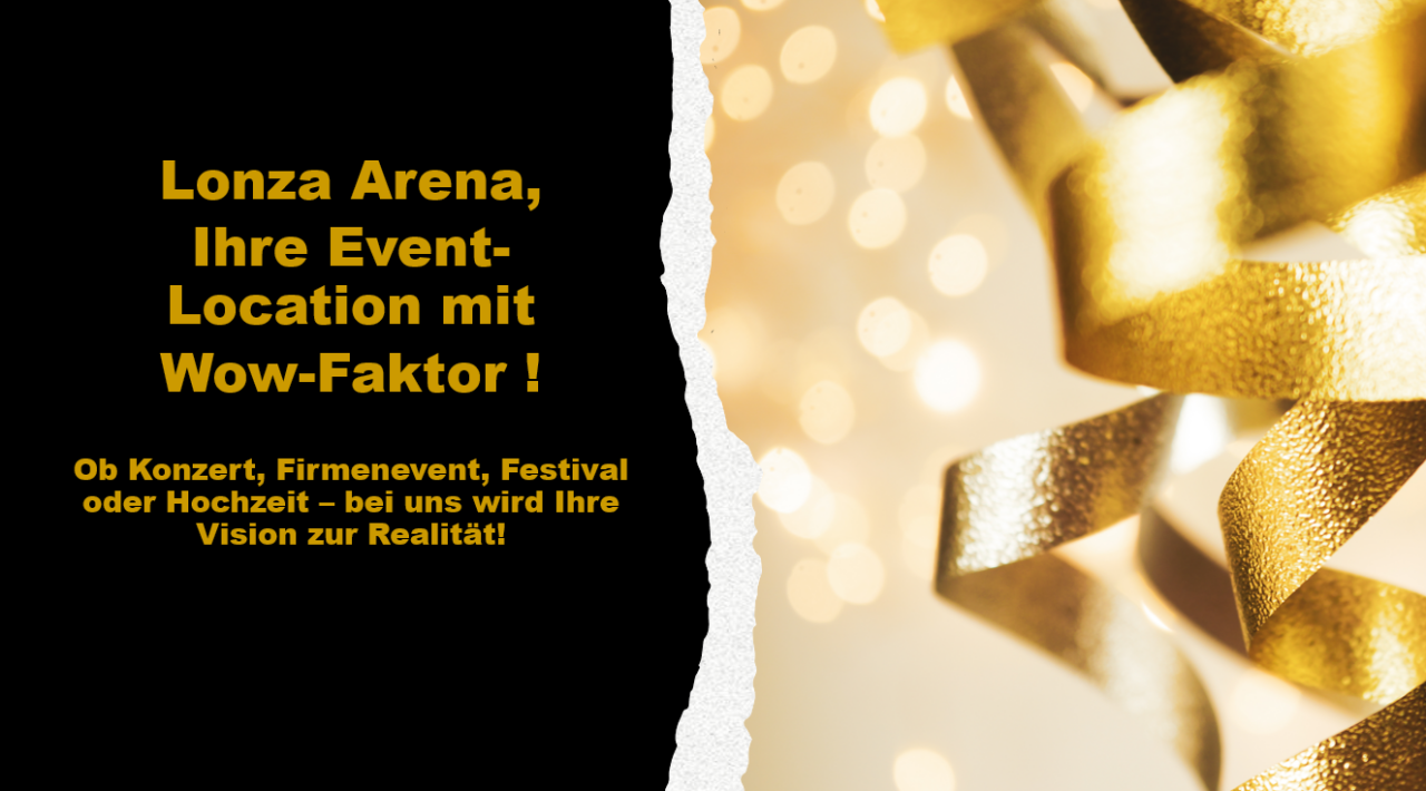 Lonza Arena | Die neue Eissport- und Eventhalle in Visp